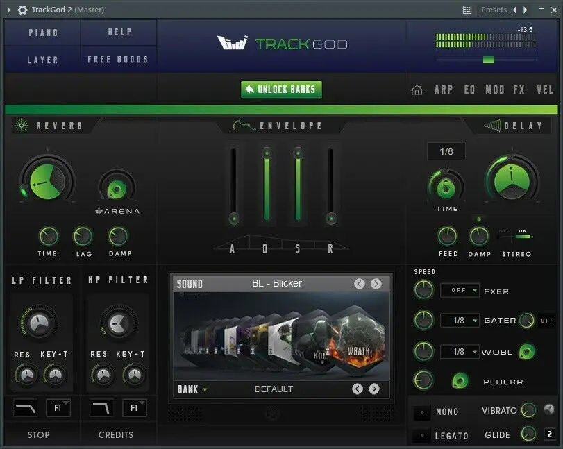 TRACKGOD 2 VST Plugin + 22 SOUND BANKS - Melodyz Shop